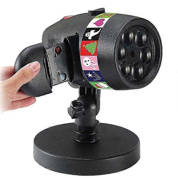 Led Projector, Outdoor Flood Light With 12 Patterns | Fruugo UK