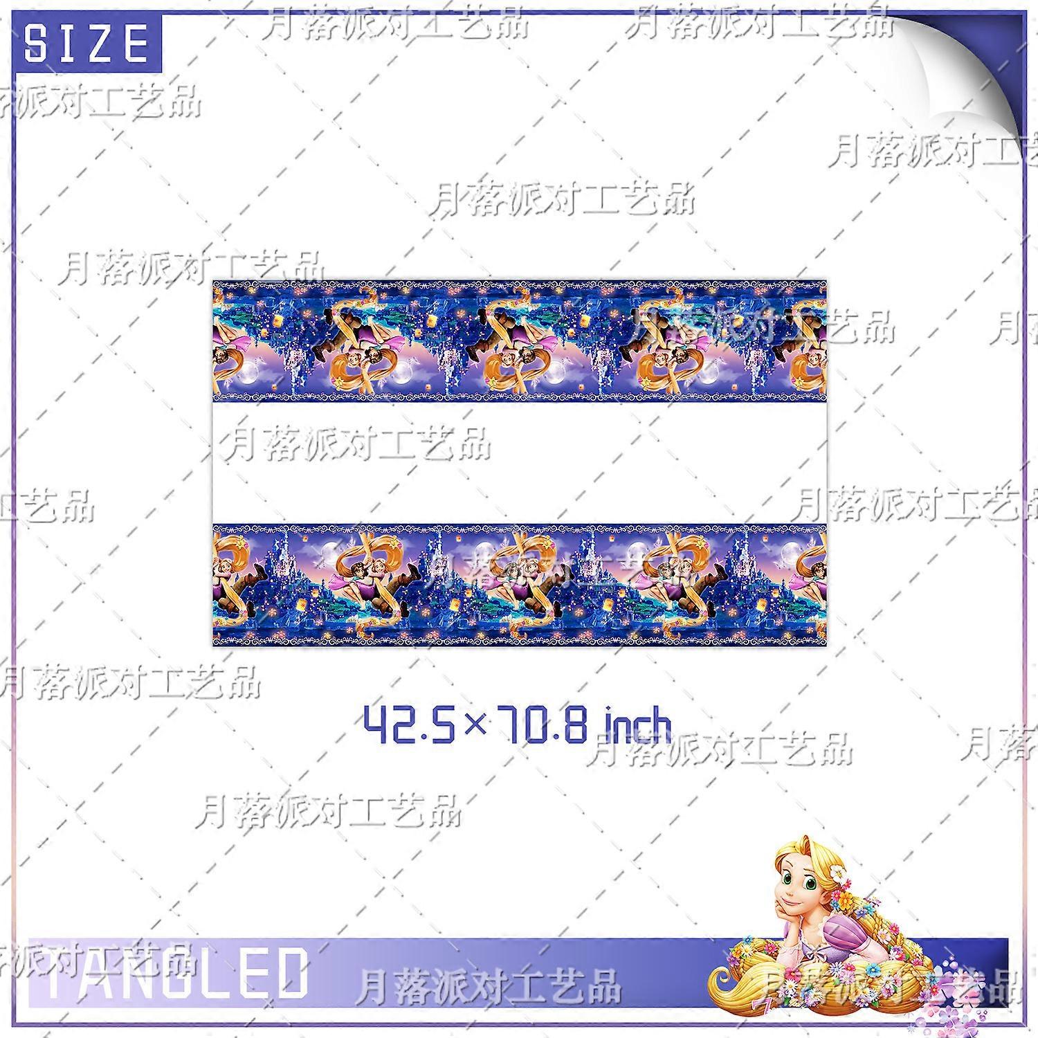 Tangled Tangled Party Cartoon Decoration Disposable Paper Plate Tissue ...