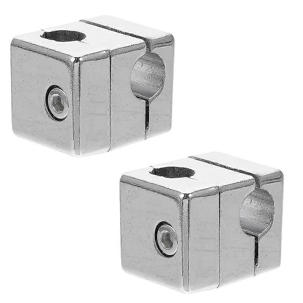 2pcs Square Clamp Bracket Stainless Steel Clamp Holder Laboratory Cross ...