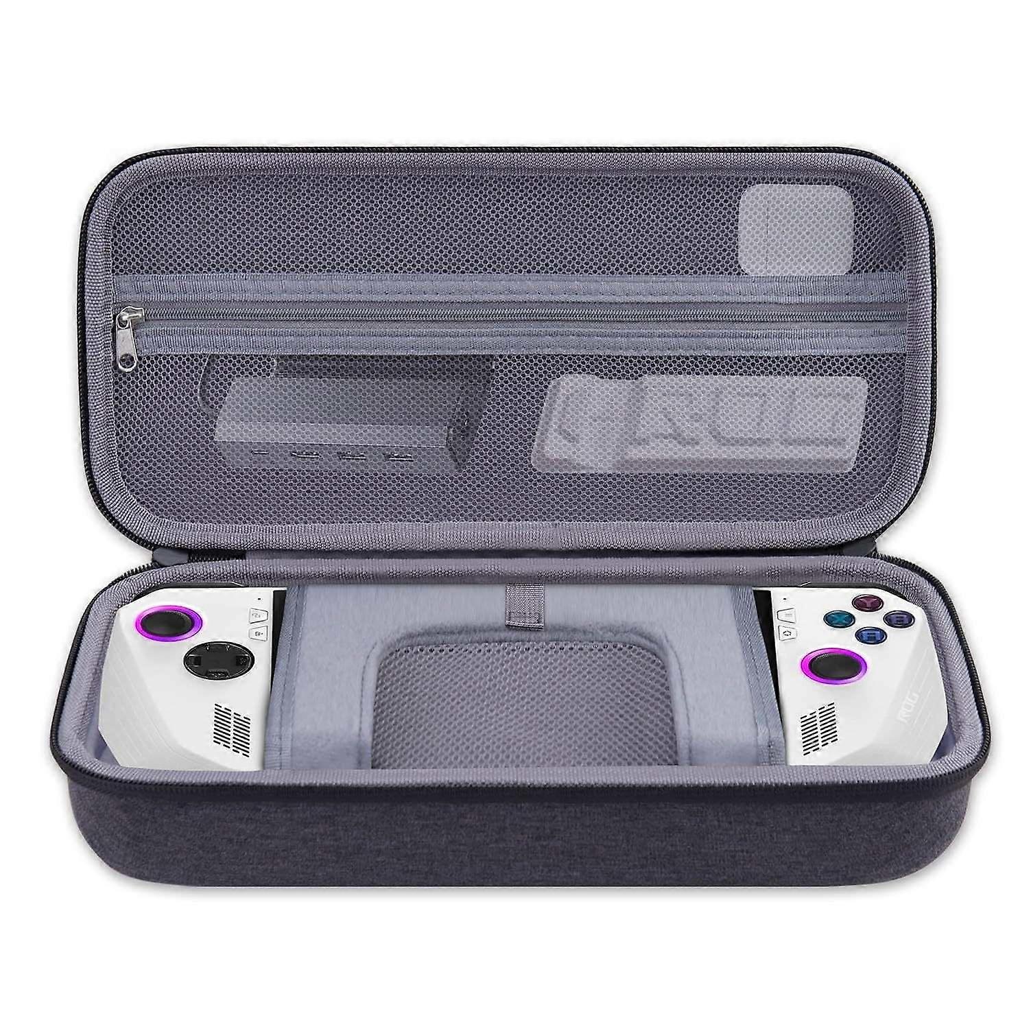 For Asus ROG Ally X Carrying Case Oxford Cloth+EVA Game Console ...