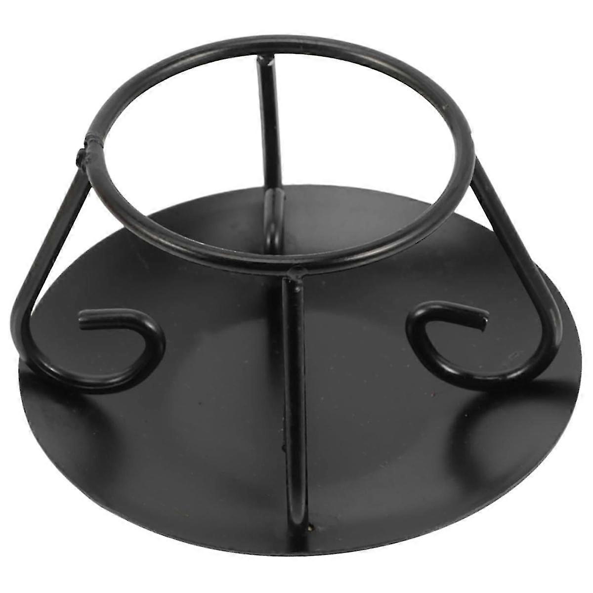 Holder Hot Pot Trivet Open Fire Tripod Smudge Tea Stove Heater Cauldron ...