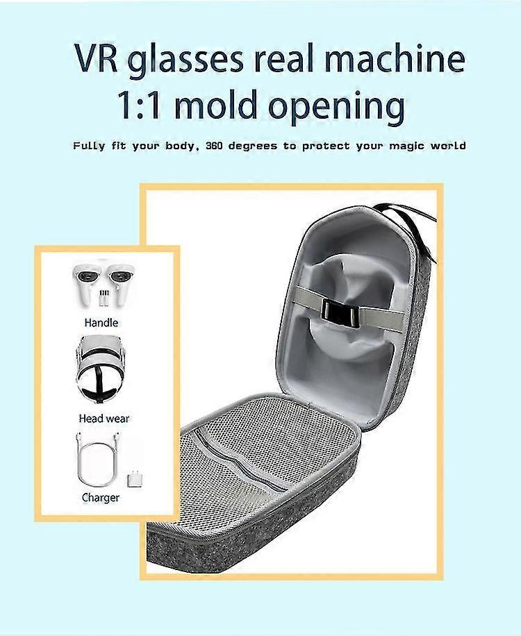 Carrying Case Compatible With Meta/oculus Quest 2 Basic /elite Vers, Lar Cover Stora Bag | Fruugo UK