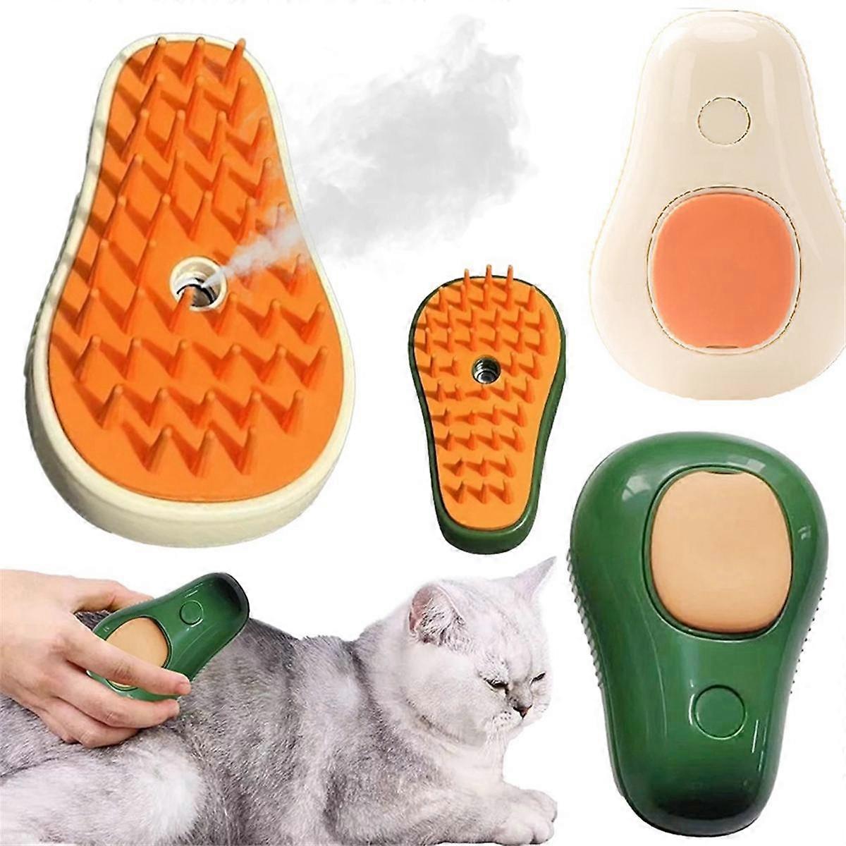 Water-Free Dry Cleaning for Cats and , Electric Spray Massage Comb ...