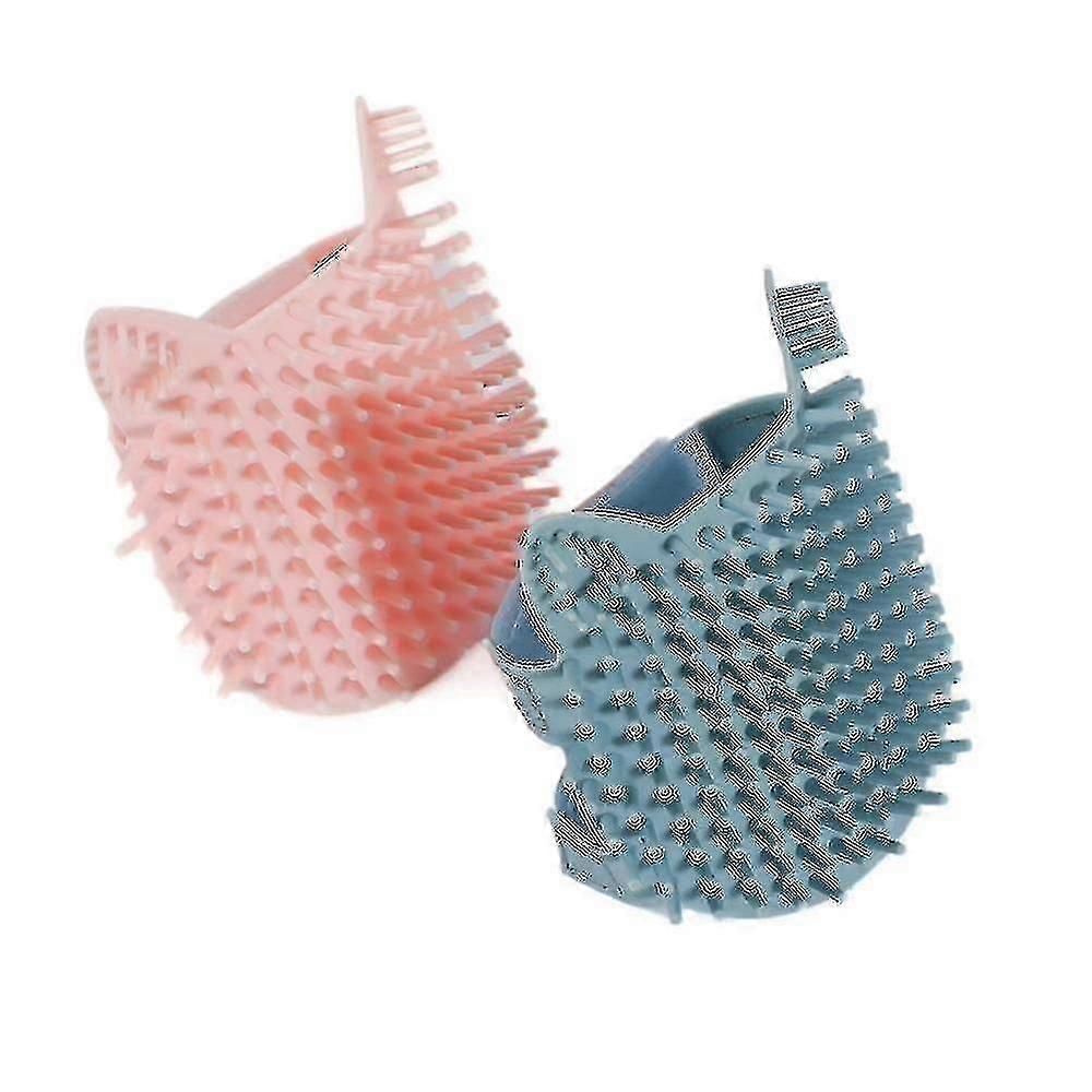 Cat Pet Self Grooming Comb Brush Multi Functional Catnip Flavor Corner ...