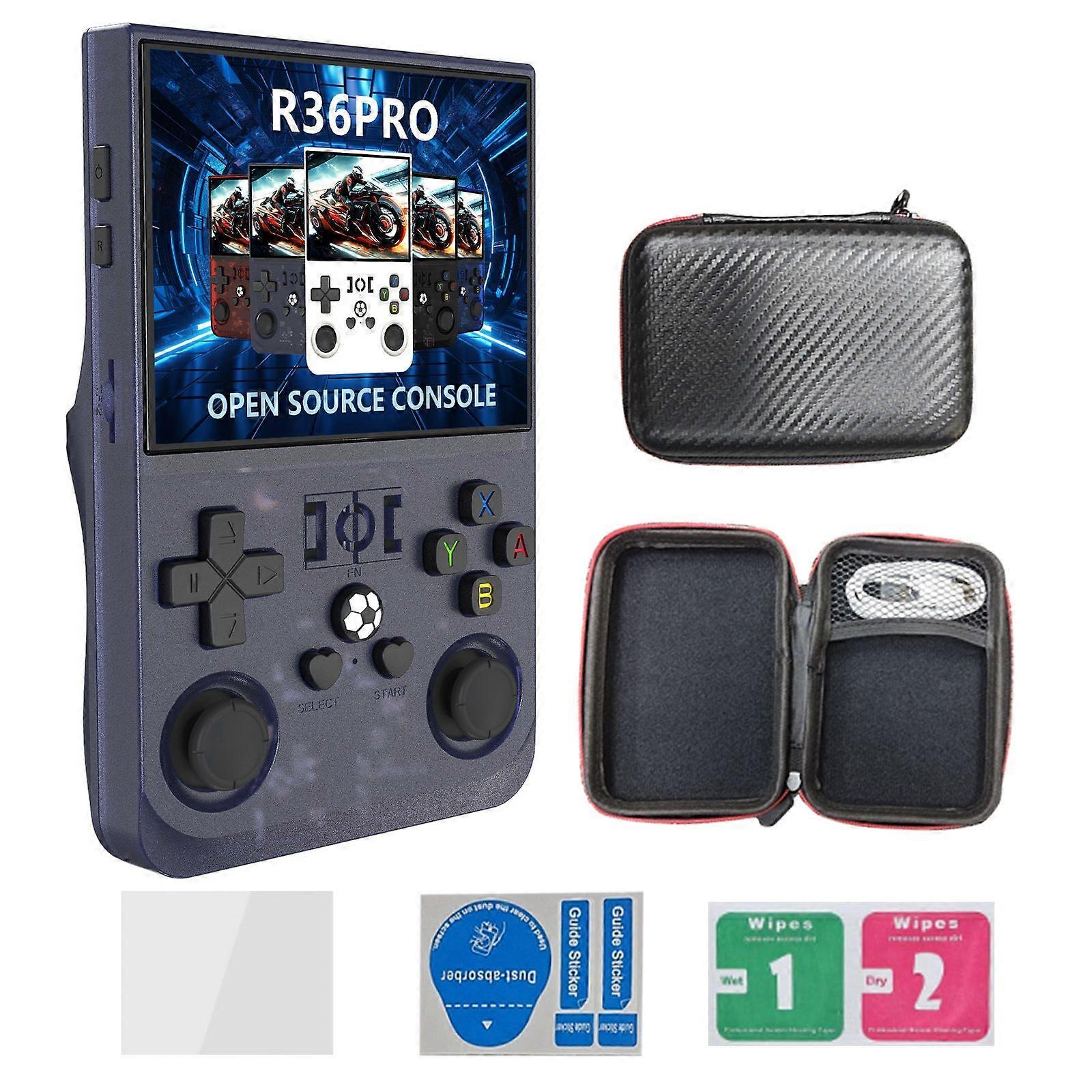 New R36PRO Open Source Handheld Game Console Retro GBA Arcade Classic Arcade Portable Linux ...