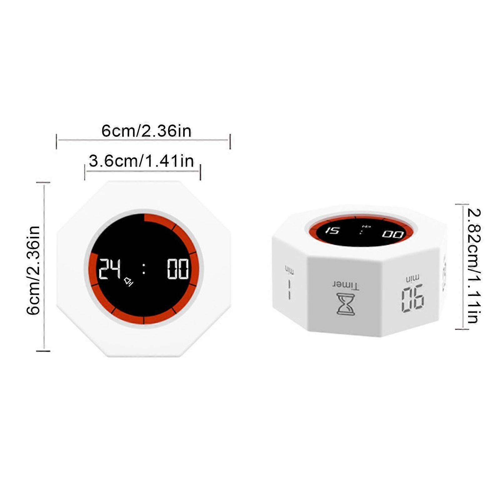Pomodoro Timer, Productivity Timer Square, Octagonal Gravitational Flip ...