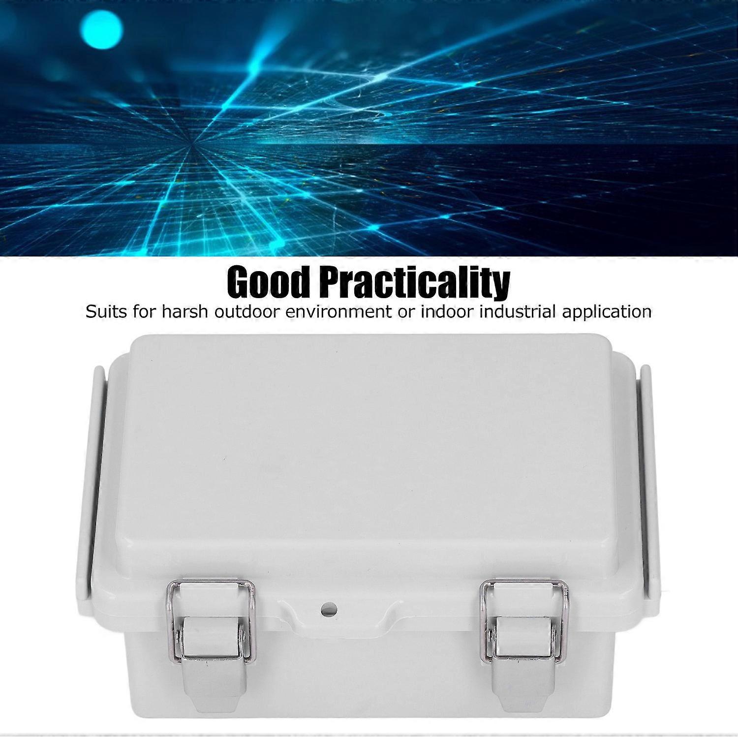 Junction Box ABS Waterproof Power Enclosure Electrical Connection Case ...