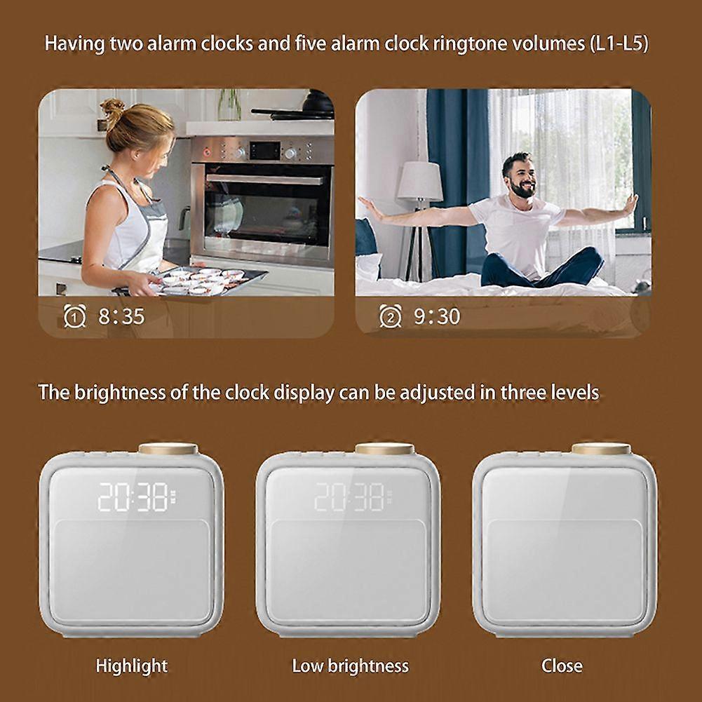 Wake Up Light Alarm Clock & Sleep Aid Night Light - Dimmable, RGB ...