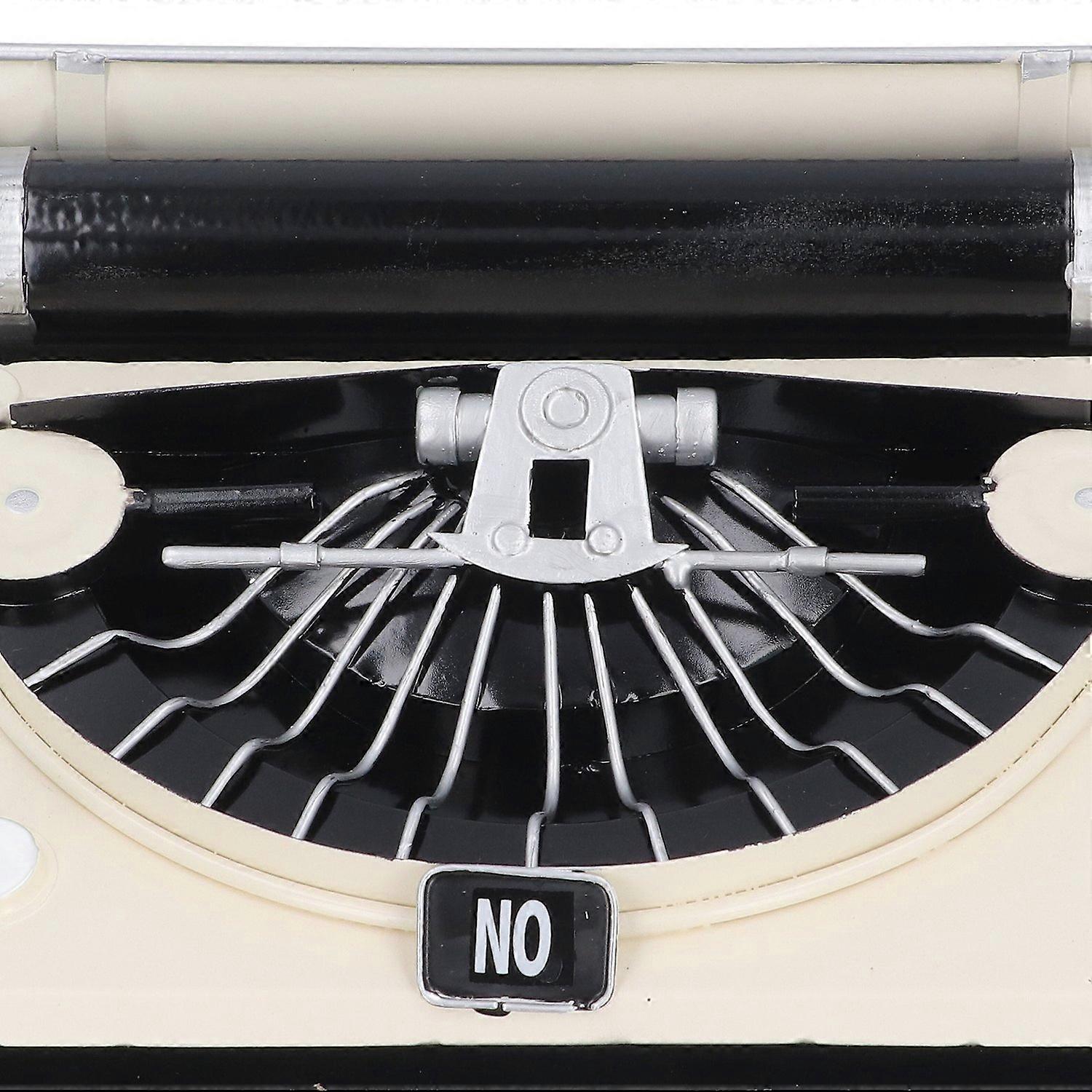 Vintage Typewriter Model Handmade Retro Typewriter Props Stress Relief ...