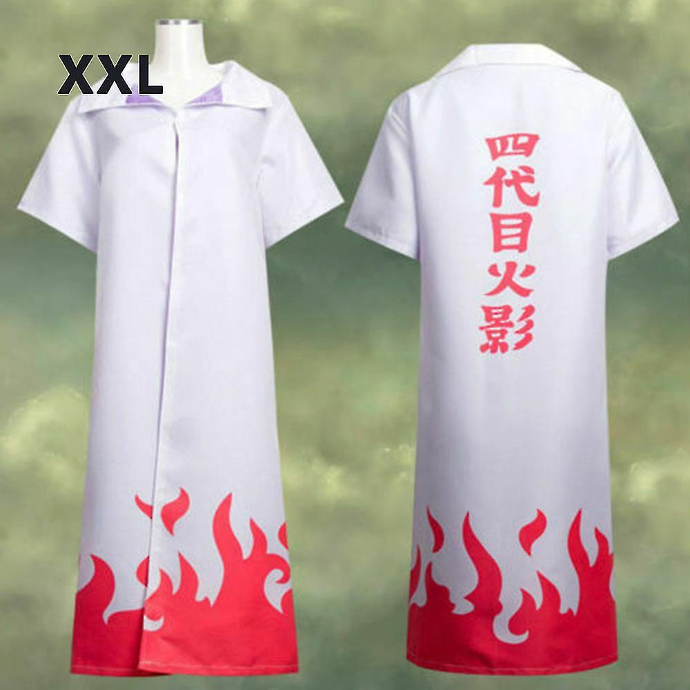 Naruto Shippuden Akatsuki Hokage Robe Cloak Coat Anime Cosplay Costume ...