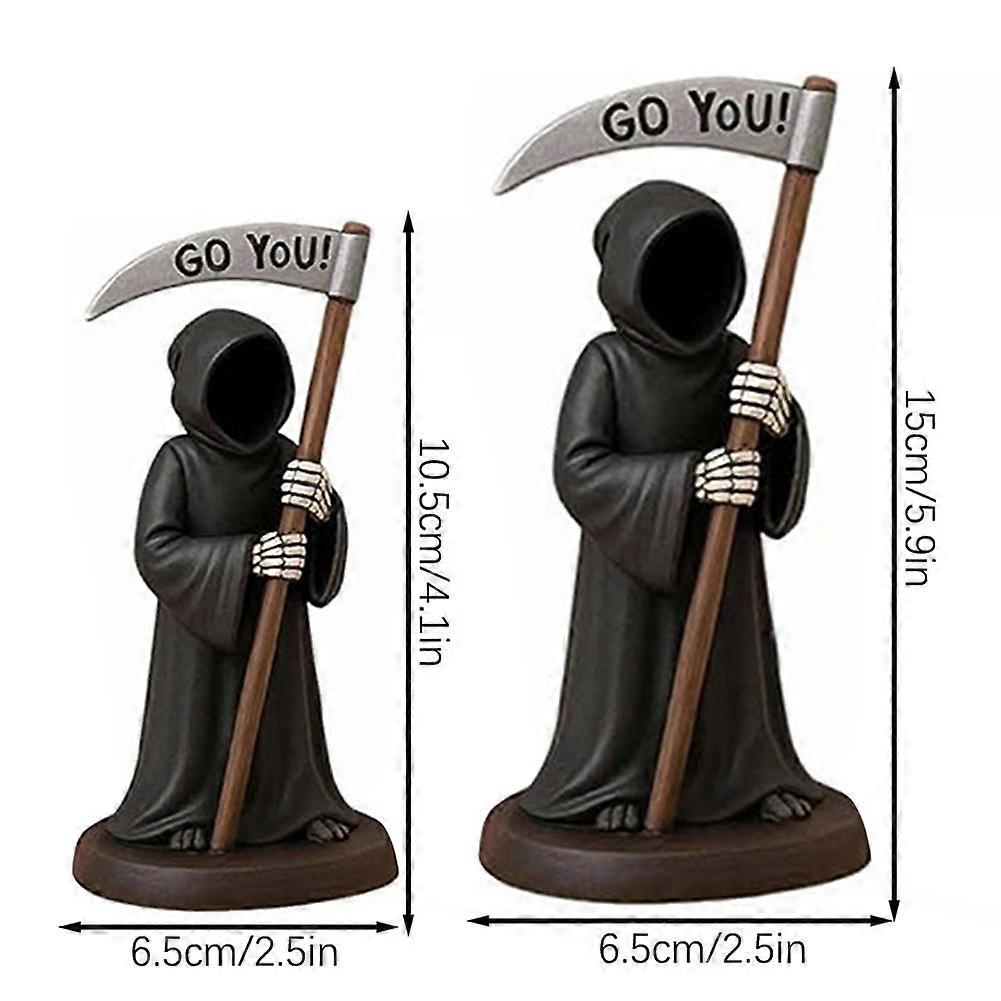 Resin Gothic Sculptures Premium Resin Craftsmanship for Halloween Party ...