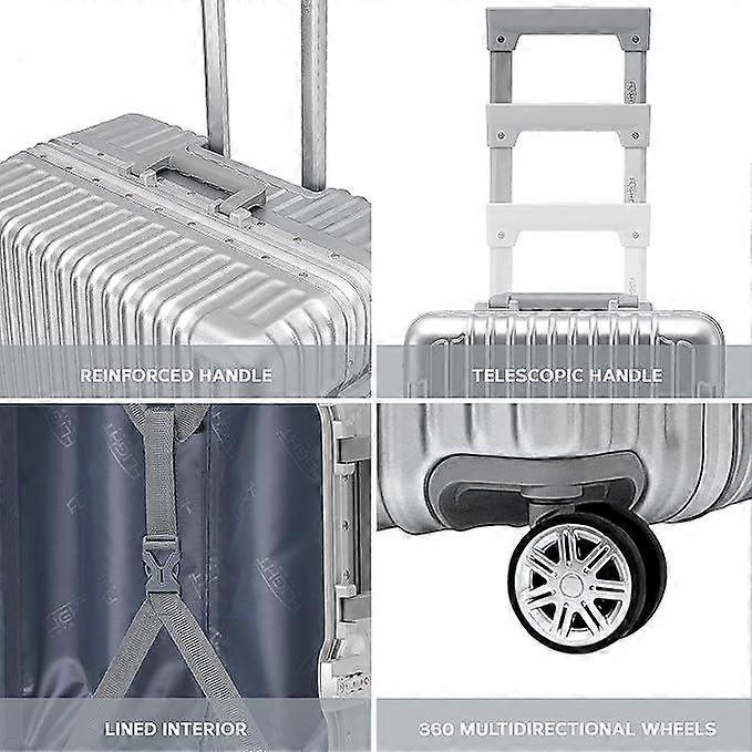 Flight Knight Cabin Medium & Large Suitcase Set for 100+Airlines Hard ...