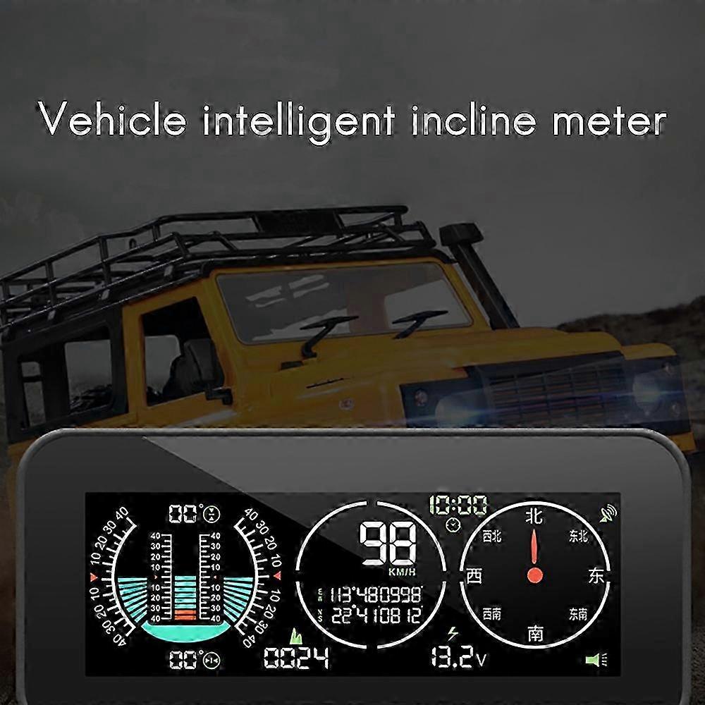 All-Car GPS HUD Speedometer with InclinoMeter: Off-road Speed Display ...