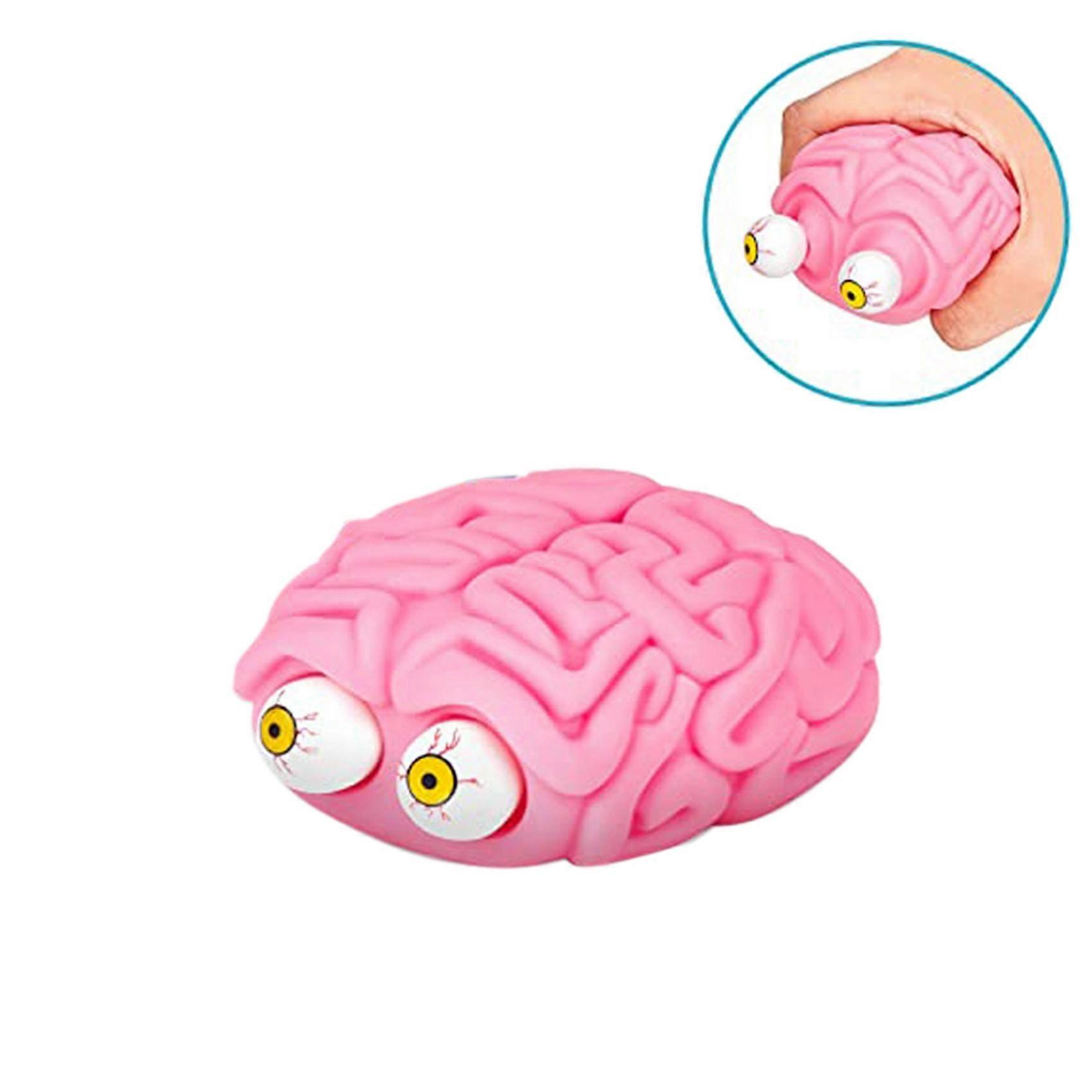 2X Flippy Brain Squishy Eye Popping Squeeze Fidget Toys Cool Stuff ...