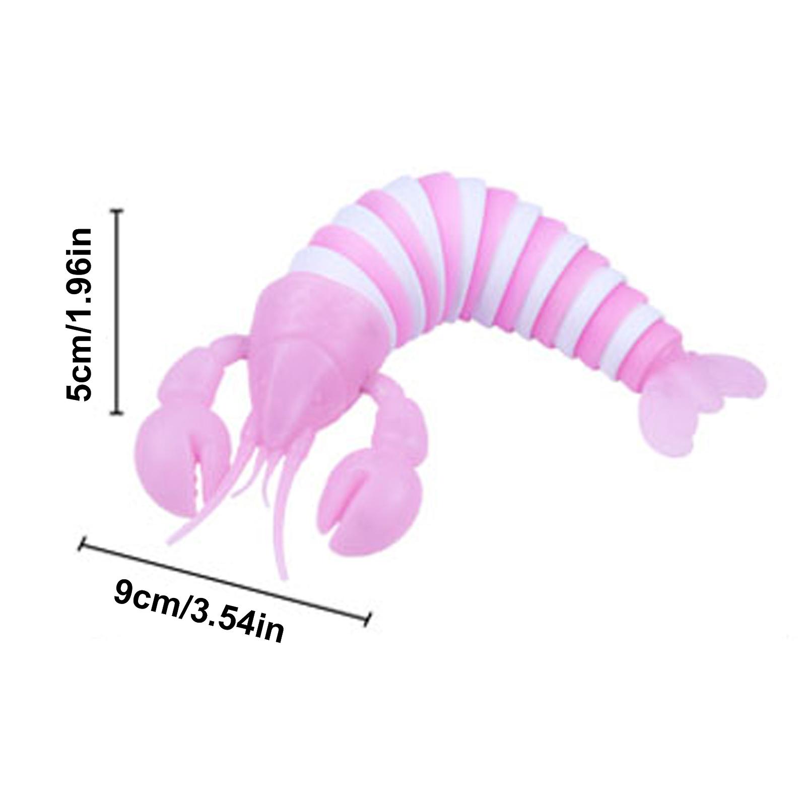 Fidget Lobster 3D Printed Articulated Sensory Lobster Fidget Toy ...