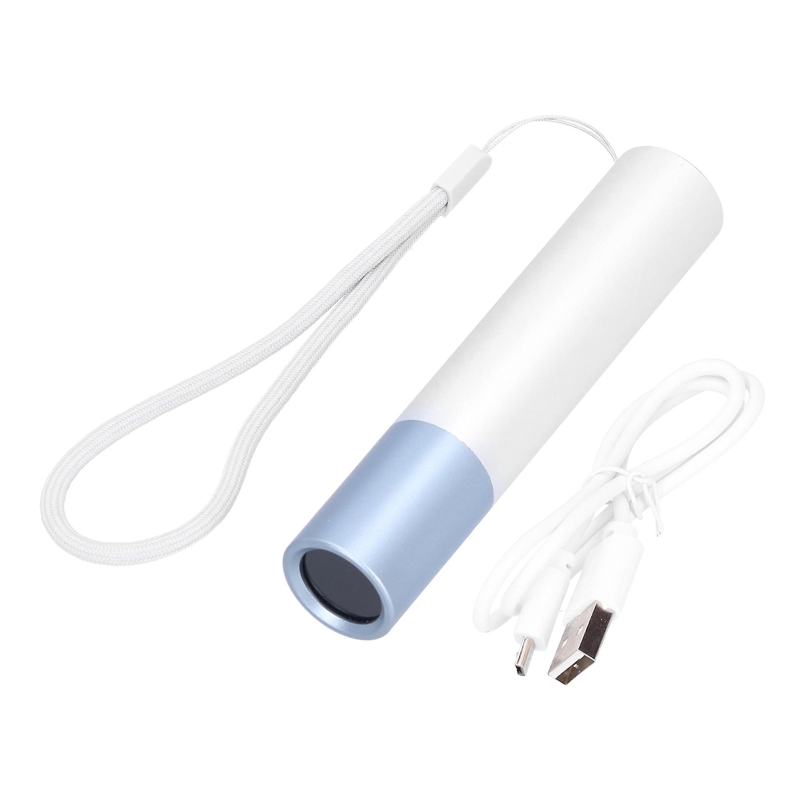 365nm LED Ultraviolet Torch Fluorescent Purple Light USB Input Output ...