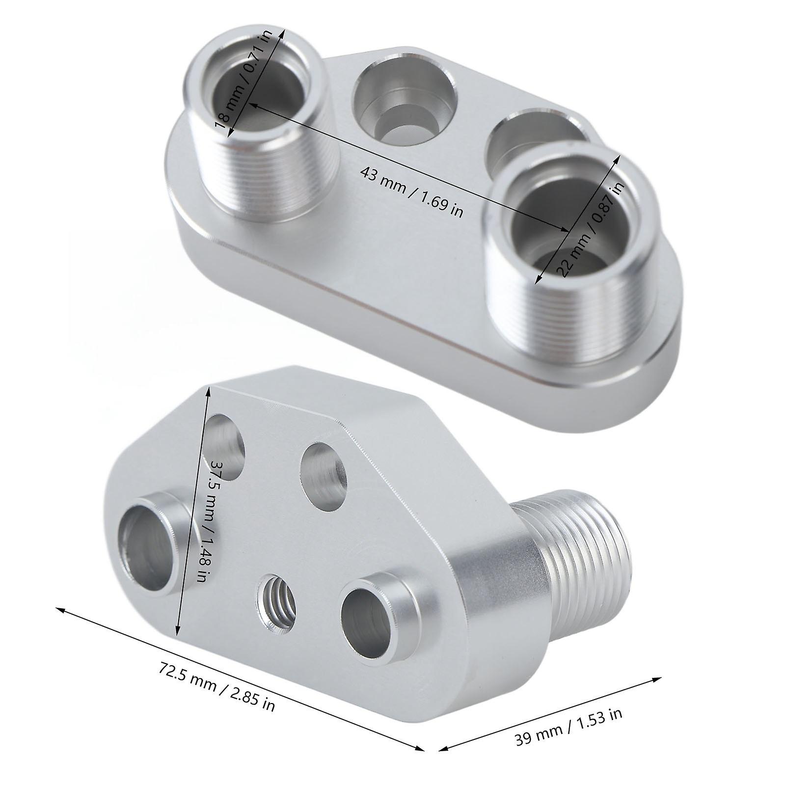 AC Compressor Adapter Swap Billet Aluminum Compressor Straight Adapter ...