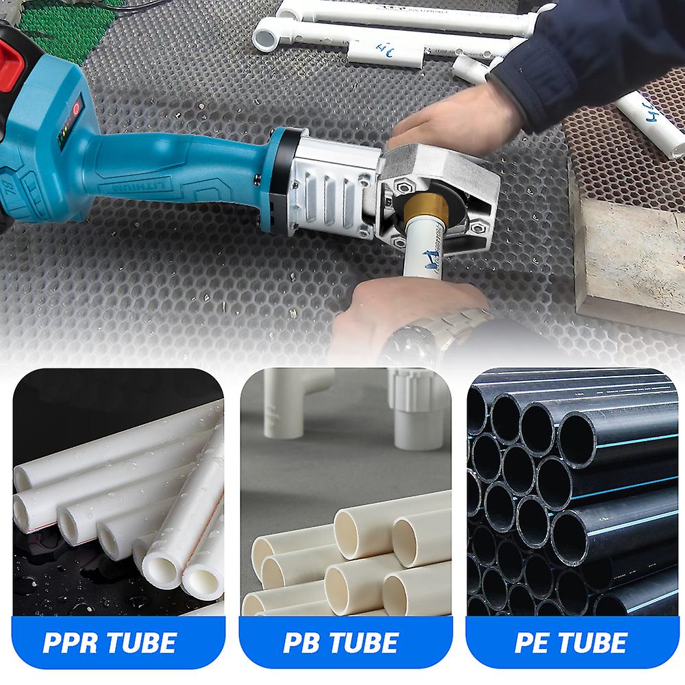 340 Cordless Pe/ppr Water Pipe Machine Melter Plastic Welding Machine Melting Soldering Device ...