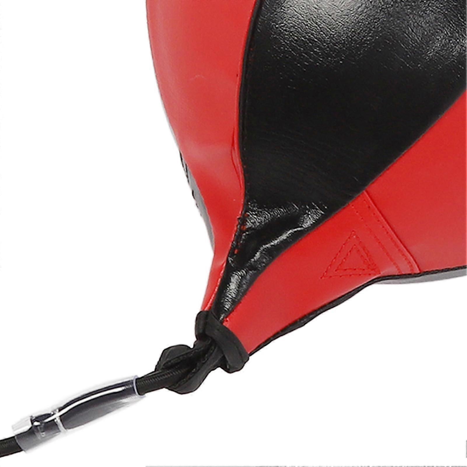 Boxing Speed Bag PU Leather Speedbag Pear Hanging Speed Punching Bags ...