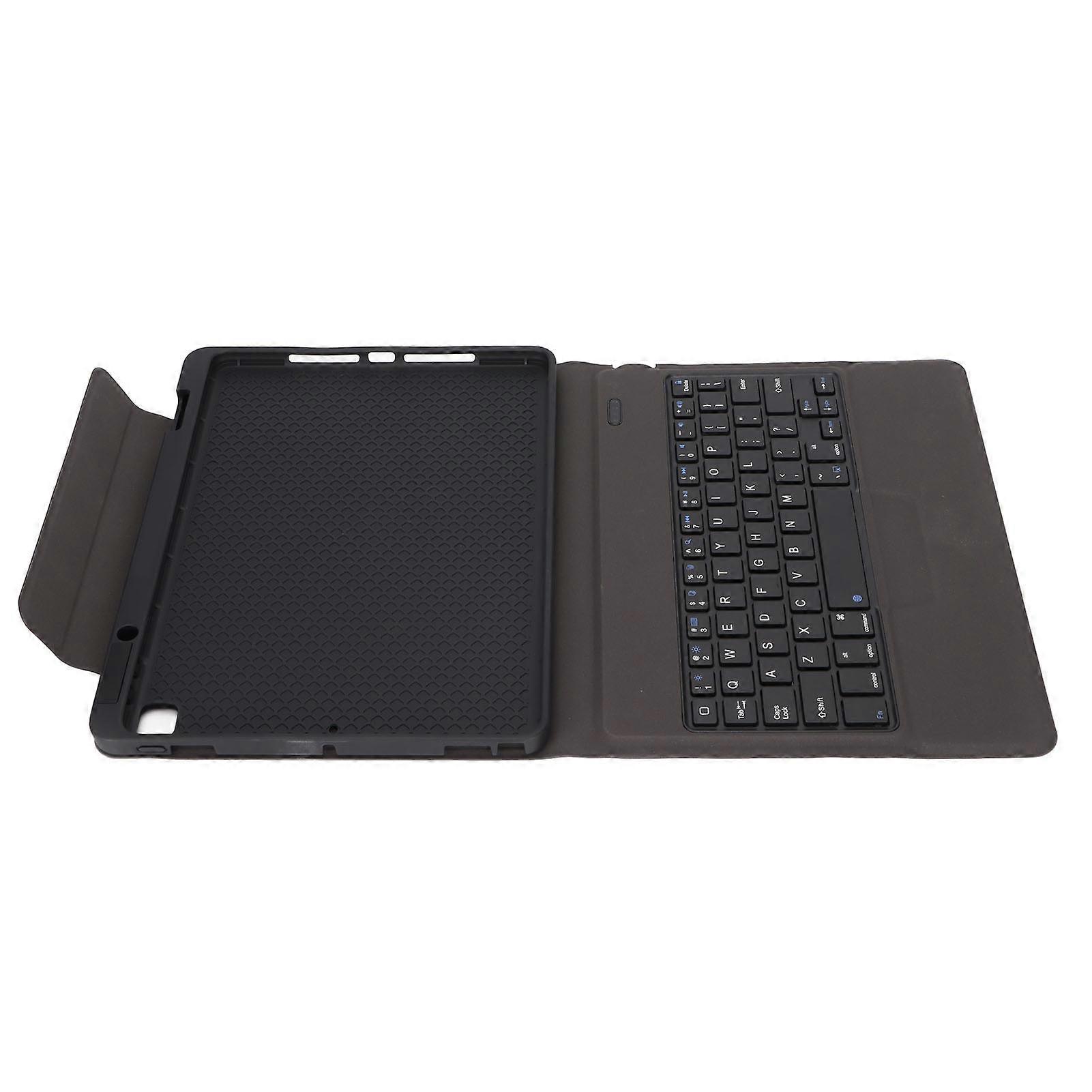 Tablet Case Leather Tablet Protective Cover With Pen Slot Keyboard ...