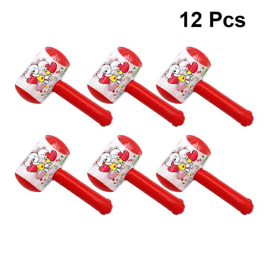 12 Pcs Kids Hammer Toy Hammers Hammer Inflates Hammers Inflatable Toys ...