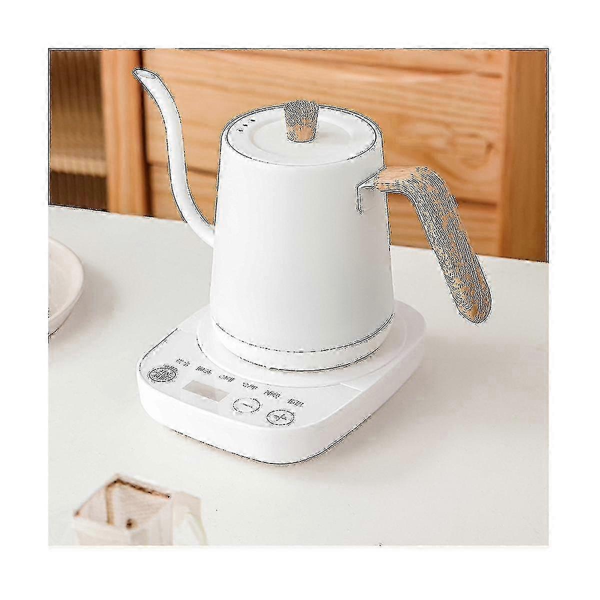 Electric Coffee Kettle Gooseneck Slender Smart 800ml 1000w Flash Heat ...