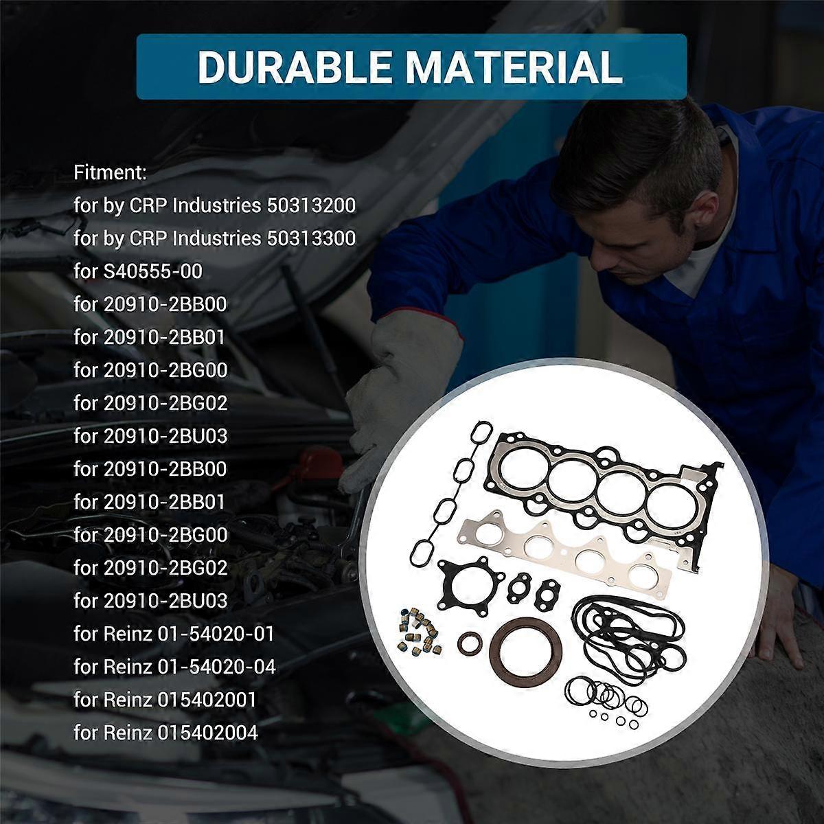 20910-2BB01 Overhaul Engine Gasket Kit for I20 I30 CEED 1.4L 1.4CVVT ...