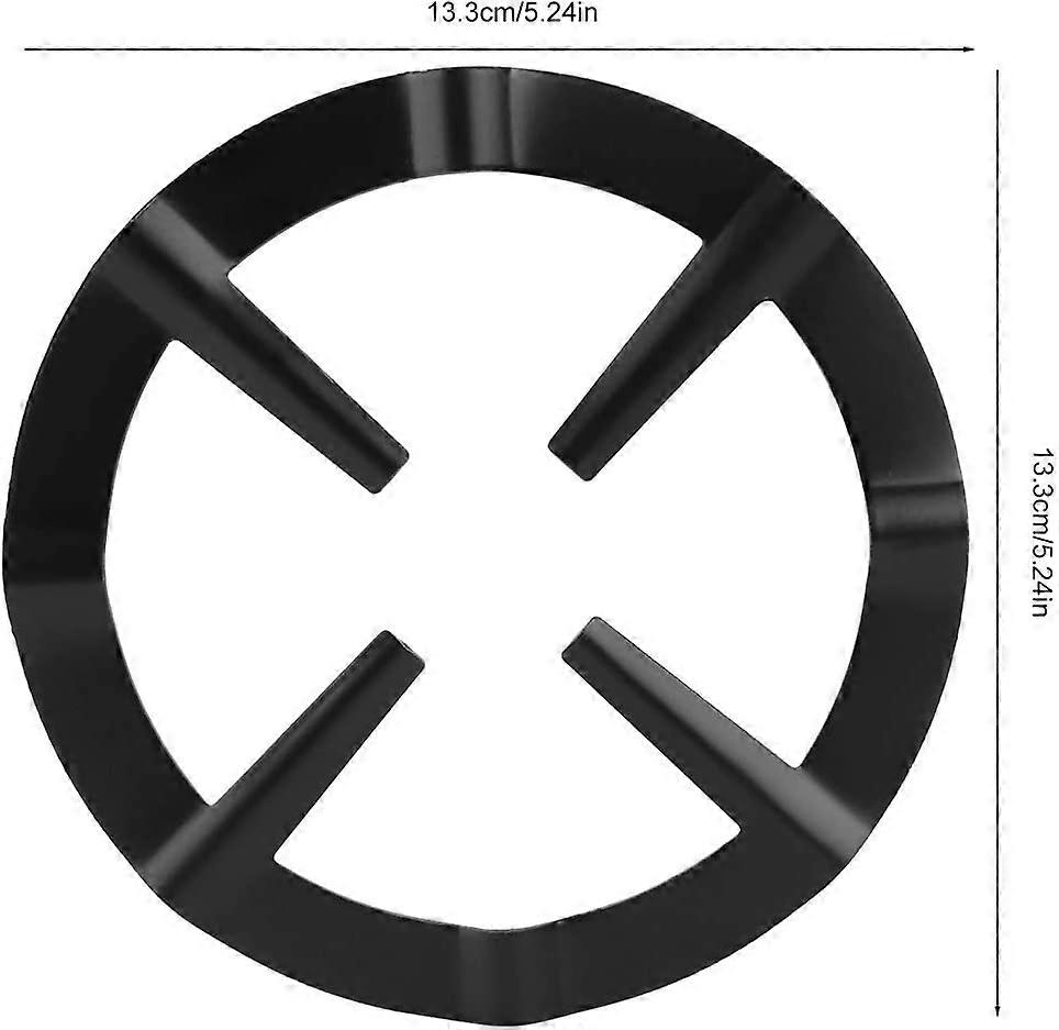 Cast Iron Wok Ring Holder, Universal Non-Slip Stainless Steel Gas Stove ...