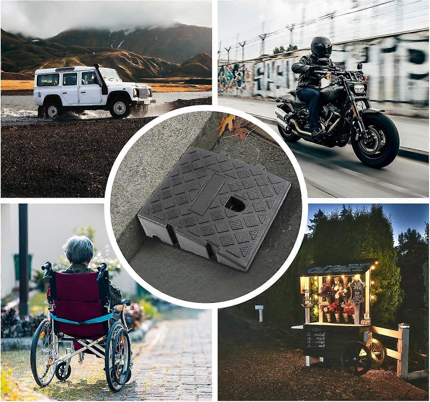 Portable Curb Ramps,Plastic Kerb Ramps For Lightweight Heavy Duty ...