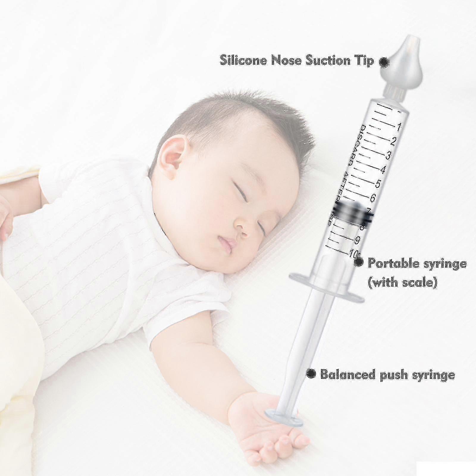 Baby Nasal Syringe, Baby Nose Syringe With Graduation 2*10 With ...