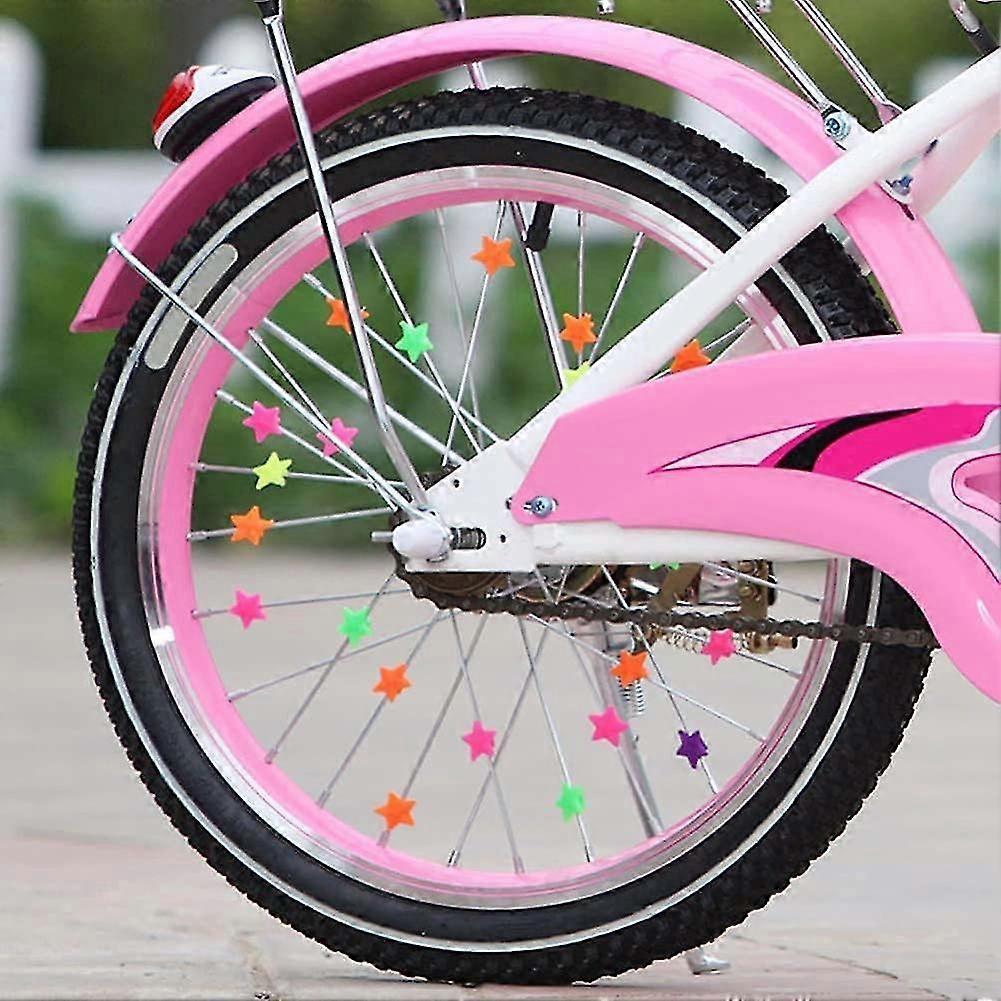 Bike Wheel Spokes Bead Plastic Clip Bead Plastic Bike Spokes Colorful ...
