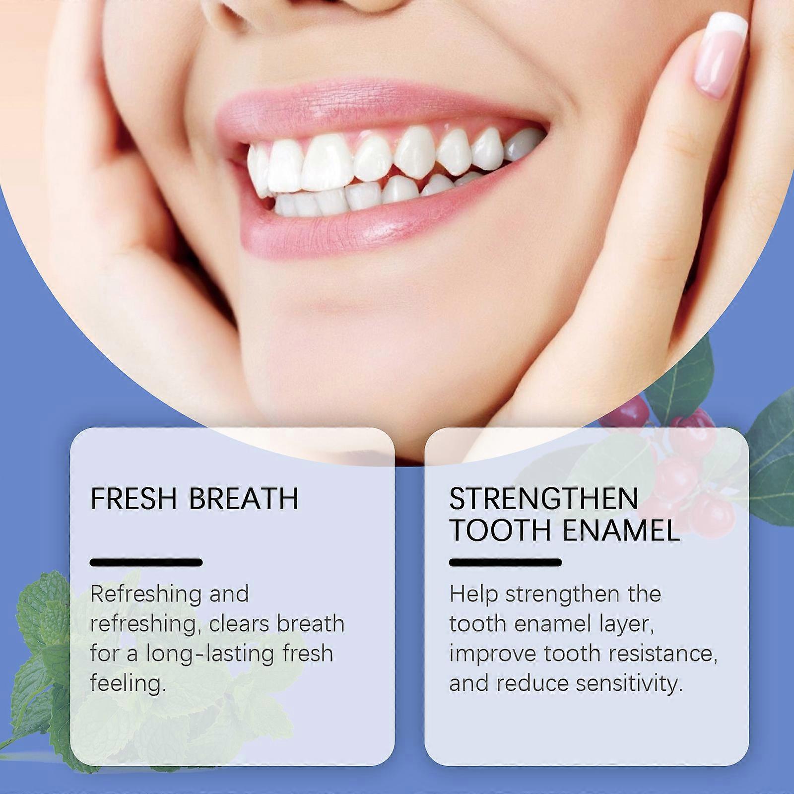 Toothpaste Tablets Chewable Toothpaste Tablets for Fresh Breath & Clean ...