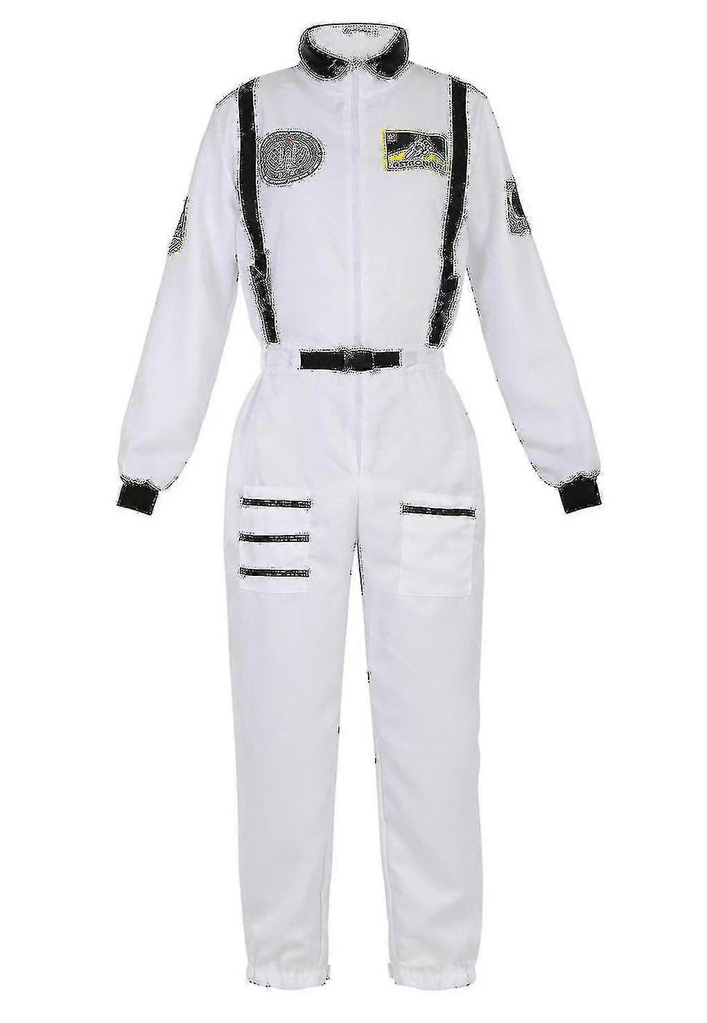 Astronaut Costume Space Suit For Adult Cosplay Costumes Zipper ...