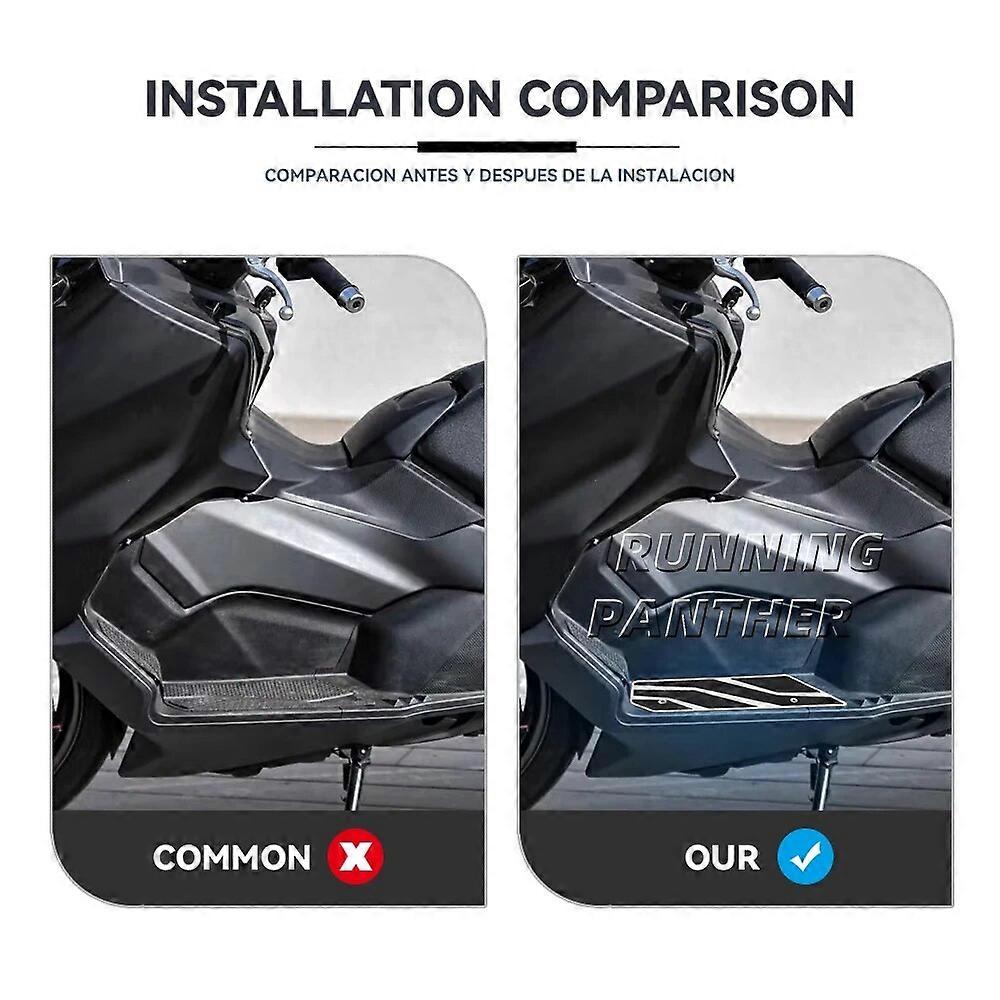 New TL500 Motorcycle Accessories Stainless steel Rear Footboard Steps ...