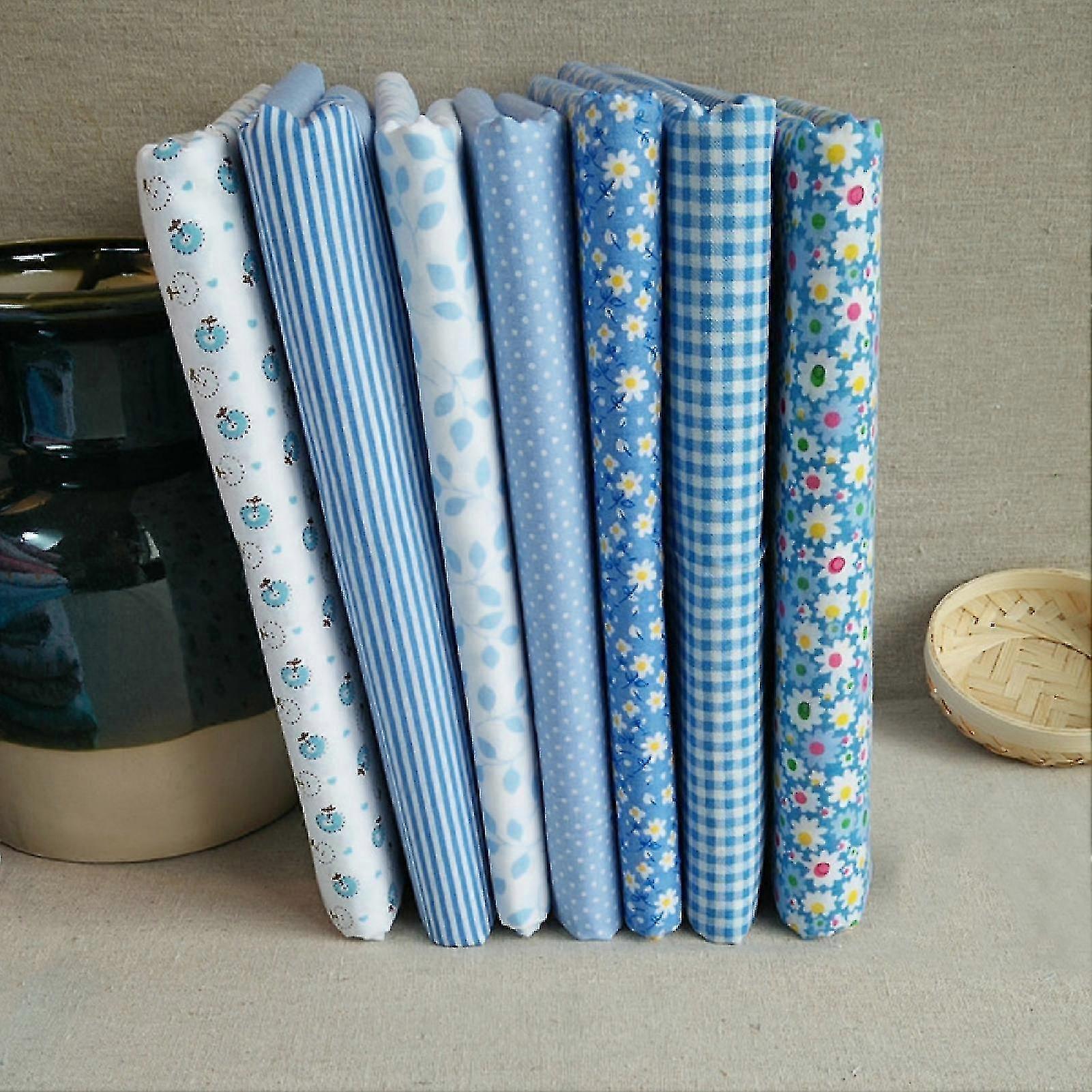 7pcs/set Cotton Fabric Sewing Different Pattern Fabric Patchwork ...