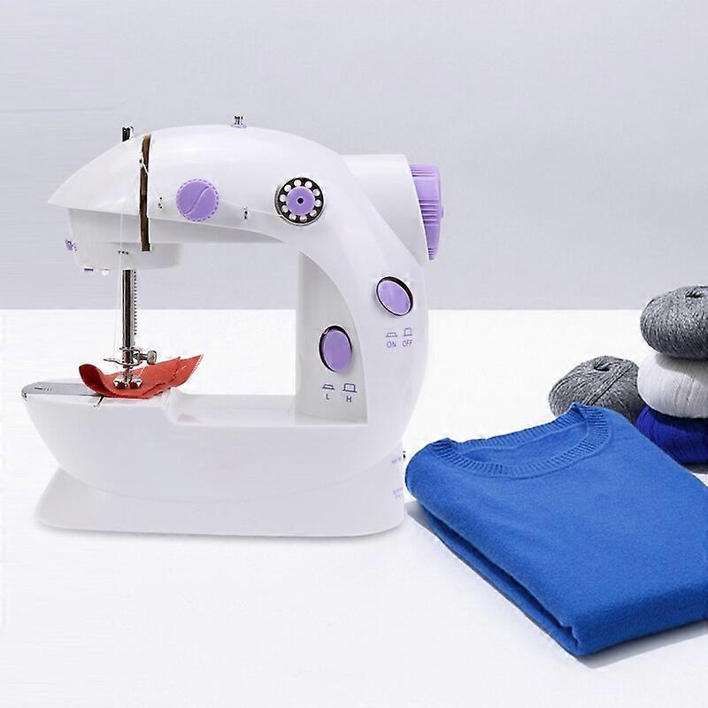 Electric Sewing Machine with Foot Pedal Straight Line LED Light ...
