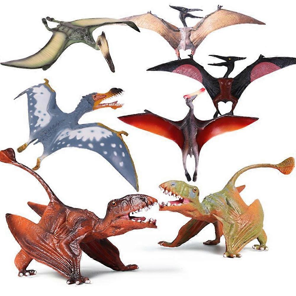 Pterosaur Anhanguera Pterodactyl Figure Dinosaur Model Toy Collector ...