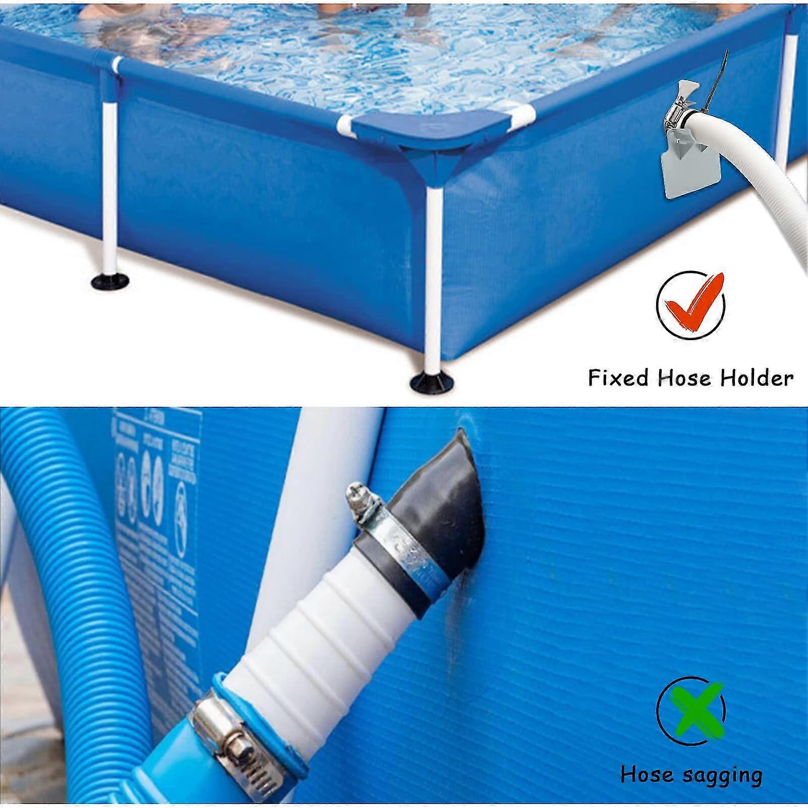 Swimming Pool Hose Holder, 2 Pcs Swimming Pool Water Hose Holder ...