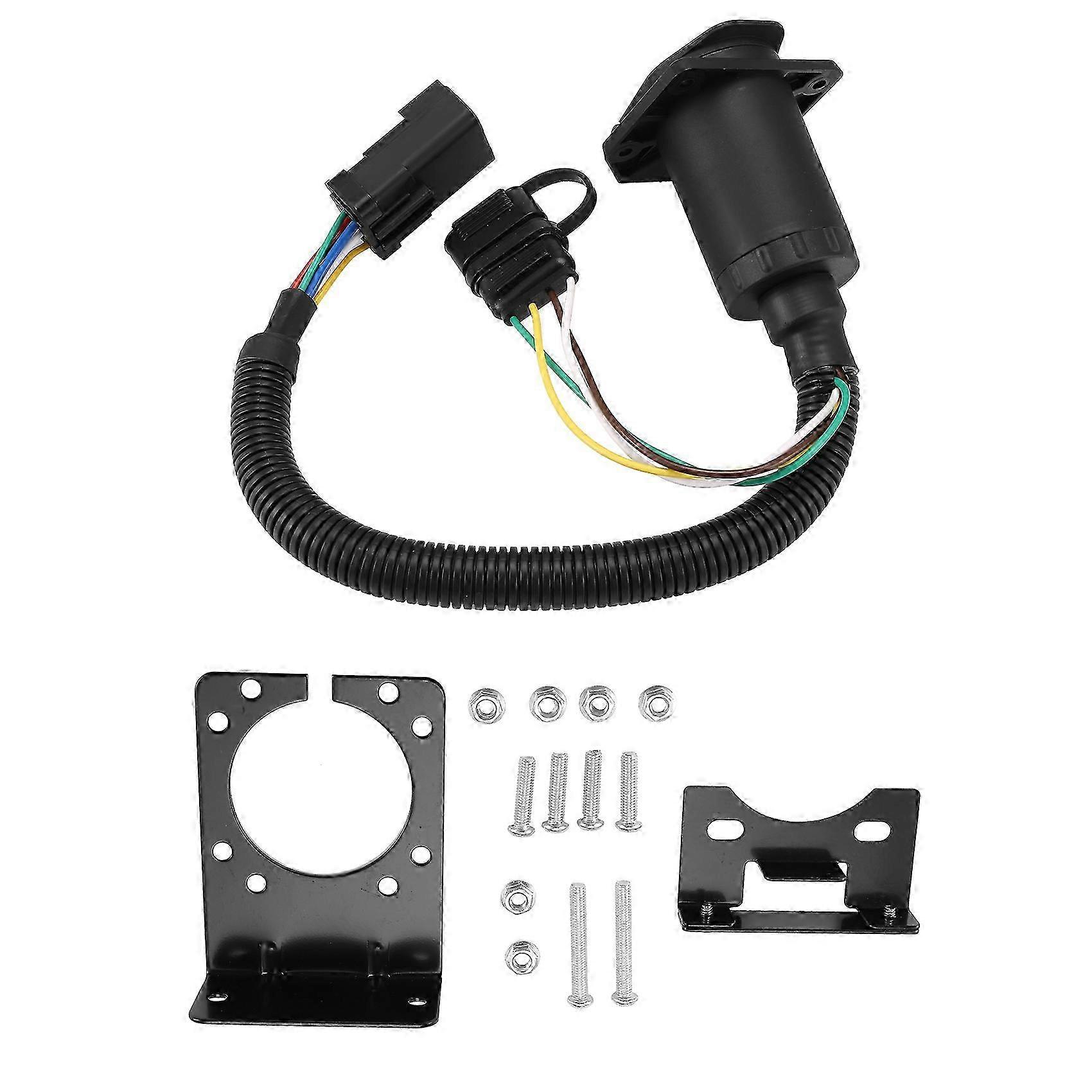 56038366AB Trailer Wiring 7-Way Pin Connector Plug for Ram Durango ...