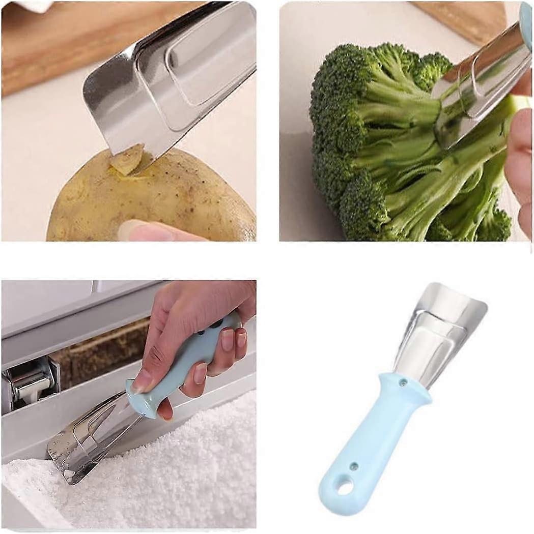 2pcs Defrost Scraper,Freezer Ice Scraper Stainless Steel,Home Kitchen ...