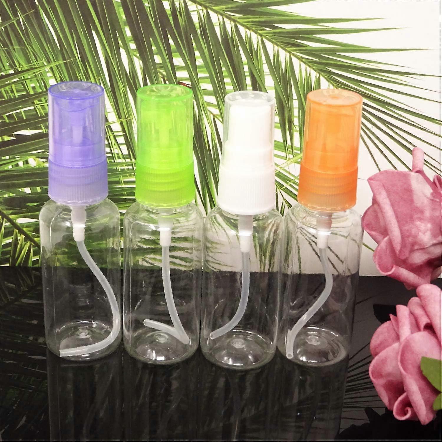 LINJOU 4PCS 30ML Small Portable Reusable Plastic Fine Mist Perfume ...