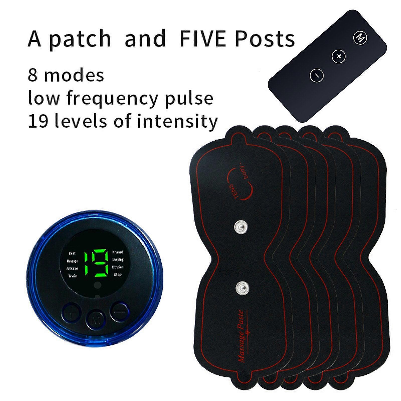 Smart EMS Mini Massage Patch with Stable Power Supply and Remote ...