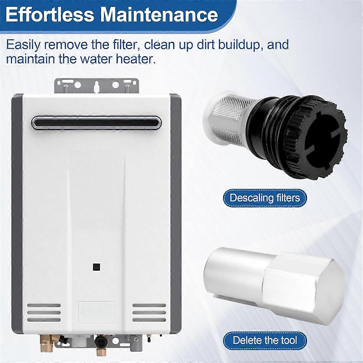 For Rinnai Tankless Water Heater Filter and Inlet Filter Removal Tool ...
