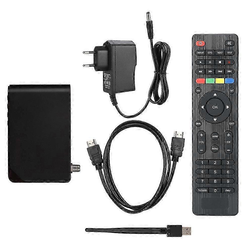 2025 V8 HD DVB s2 Satellite Digital TV Receiver Decoder 1080P Set Top ...