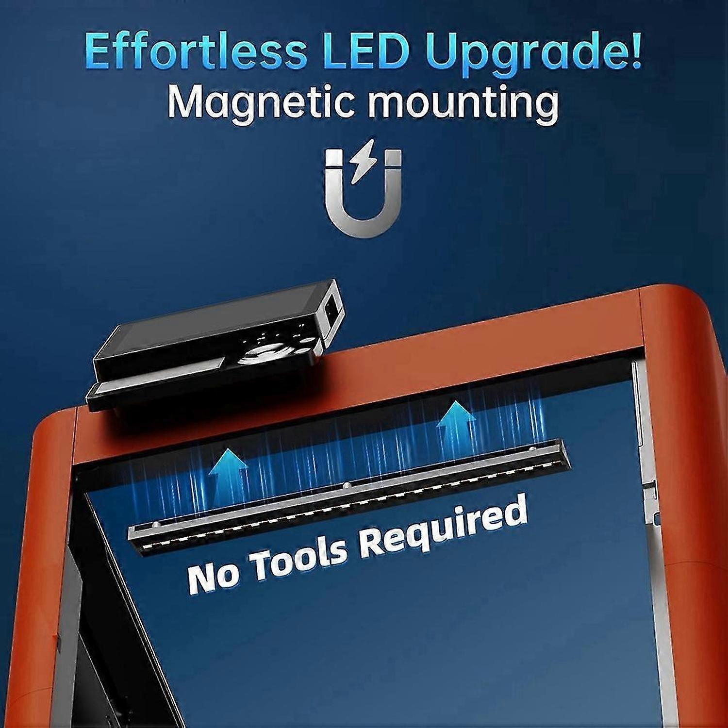 Panda Lux LED Strip Upgrade Kit for Bambu-Lab P1S P1P X1C 3D Printer ...