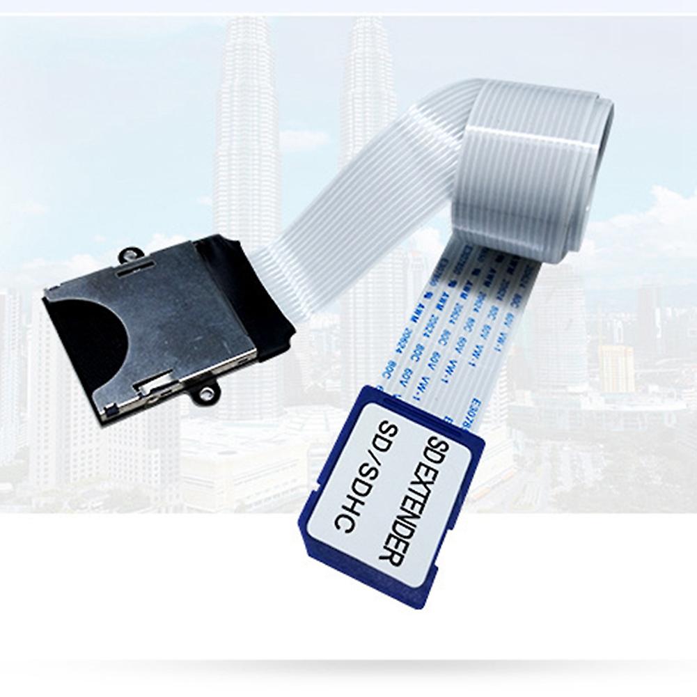 Sd To Sd Card Extension Cable Card Read Adapter Flexible Extender -sd ...