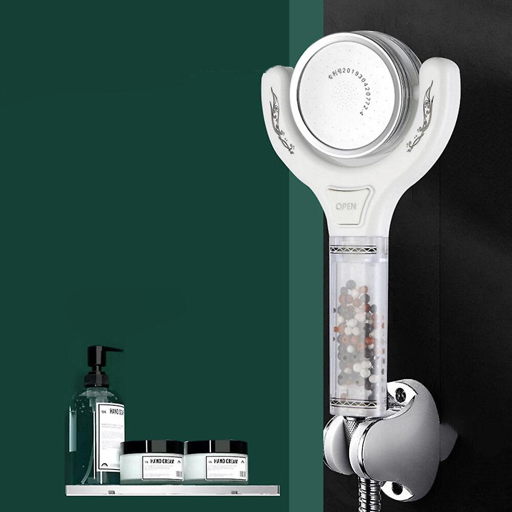 High boost shower double sided water output shower head 360 rotation ...