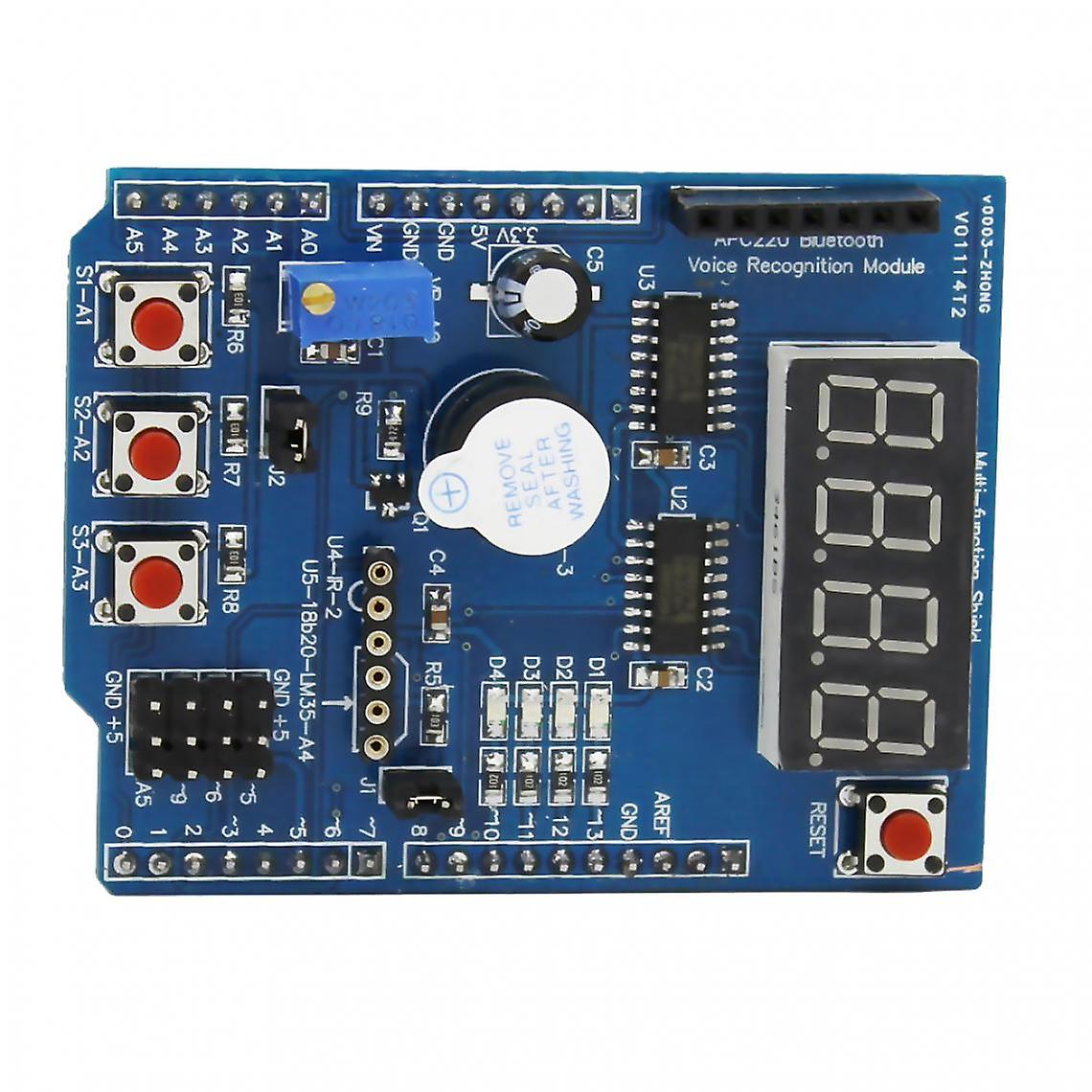 Shield Based Multifunctional Expansion Board Kit For Arduino R3 | Fruugo UK