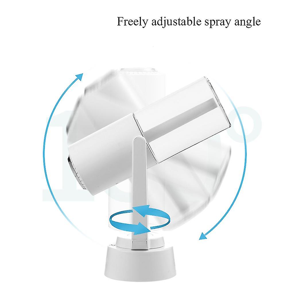 Auto-rotate Wireless Air Humidifier Aroma Diffuser 800mah Rechargeable ...