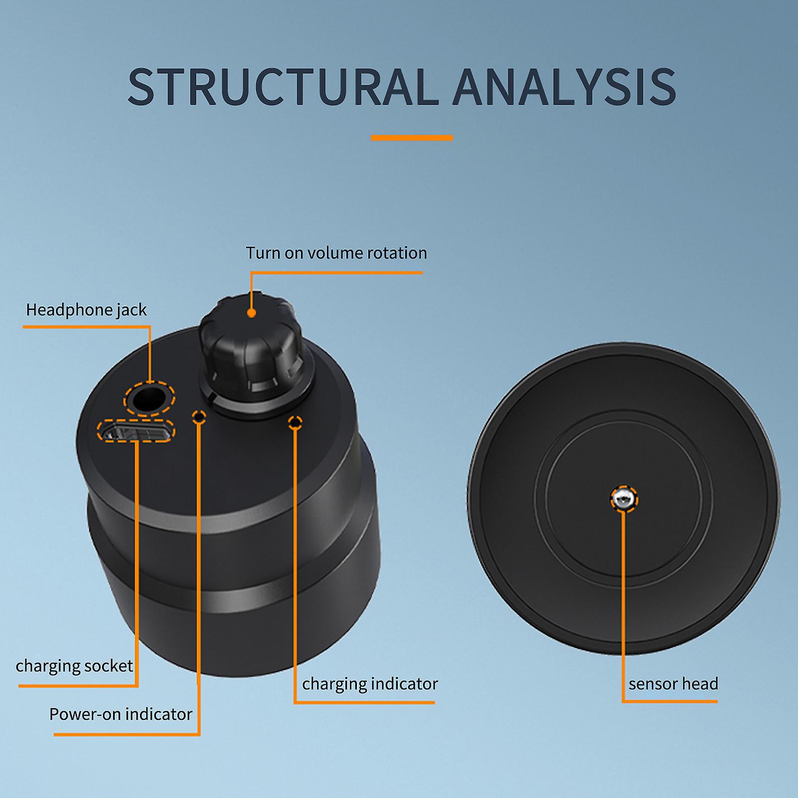 High Strength Through Wall Microphone Voice Listen Detector | Fruugo UK